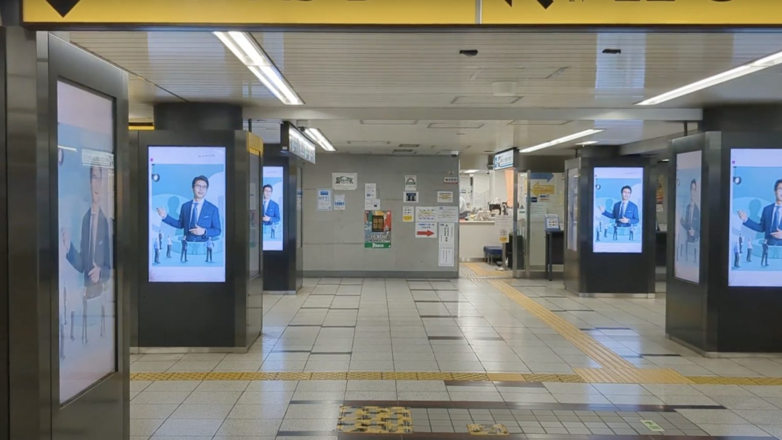 東京メトロ大手町駅にeventosの広告動画を出稿しております - eventosブログ（イベントス）